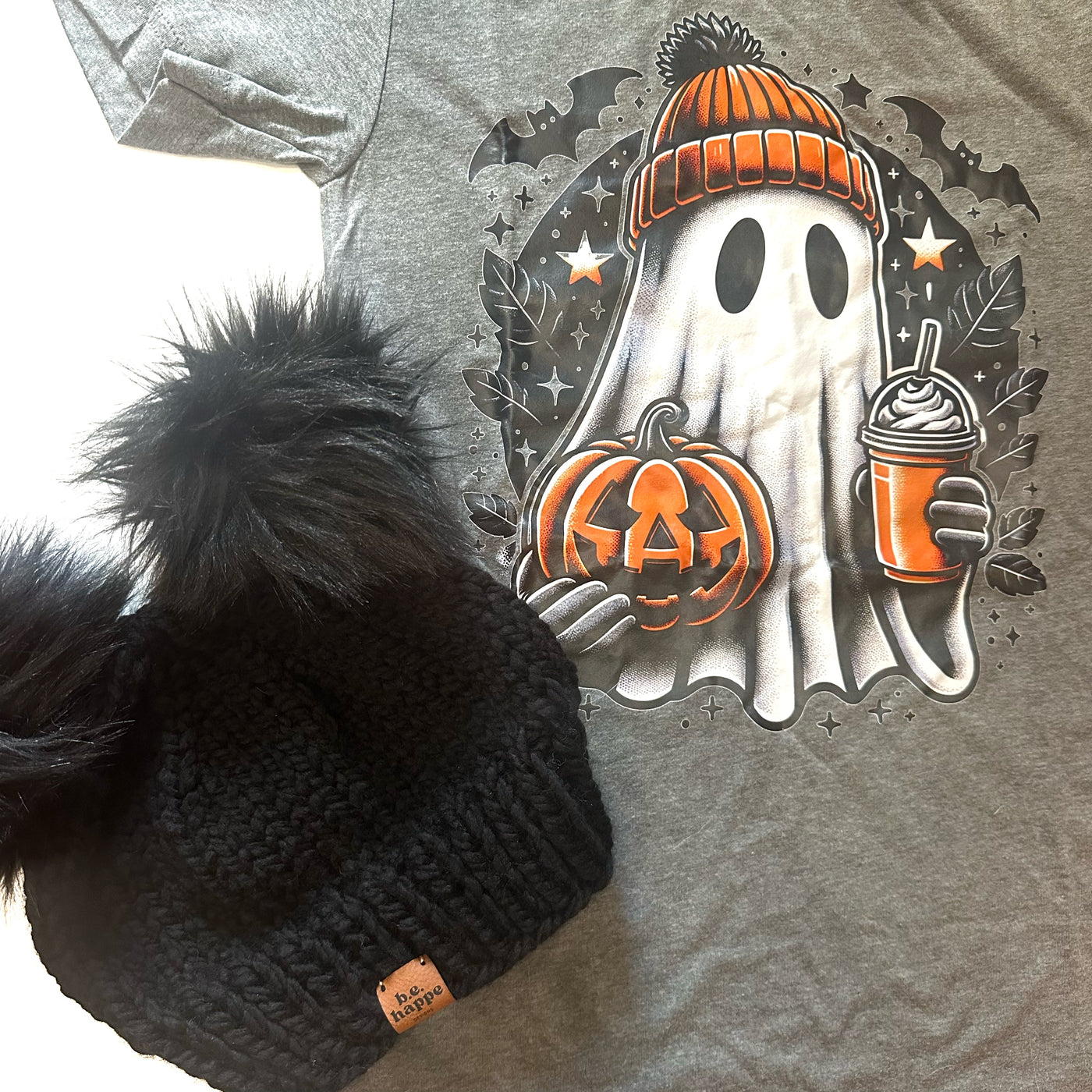 Knit Double Pom Hat | Beanie with 2 Pom Poms